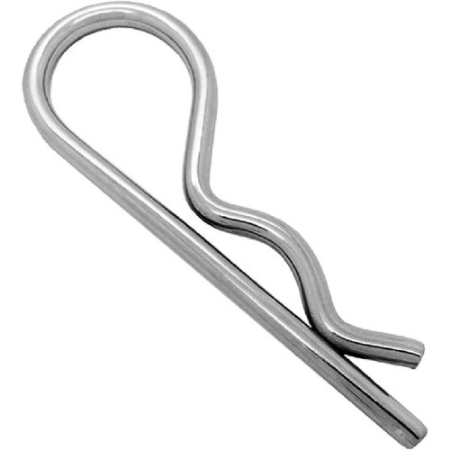 10 PACK R Clips 5 x 105mm for Securing Clevis Retaining Pins,